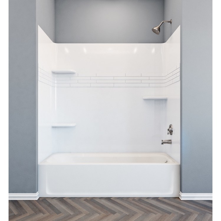 E.L. Mustee 680WHT Tub Wall