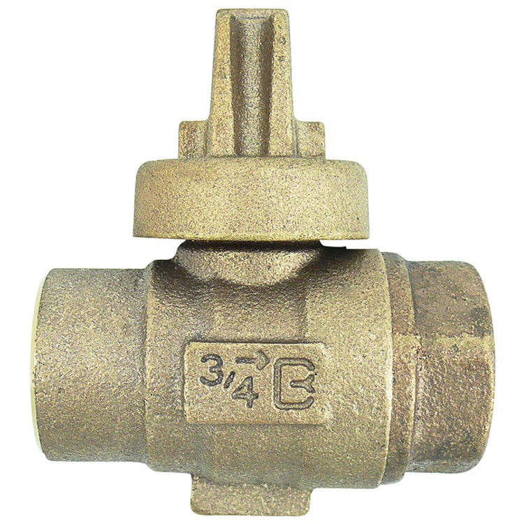 Cambridge Brass 203NL-F7F7W Curb Stop