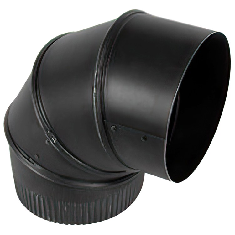 Northeast Metals 90B-4 Smoke Pipe Elbow