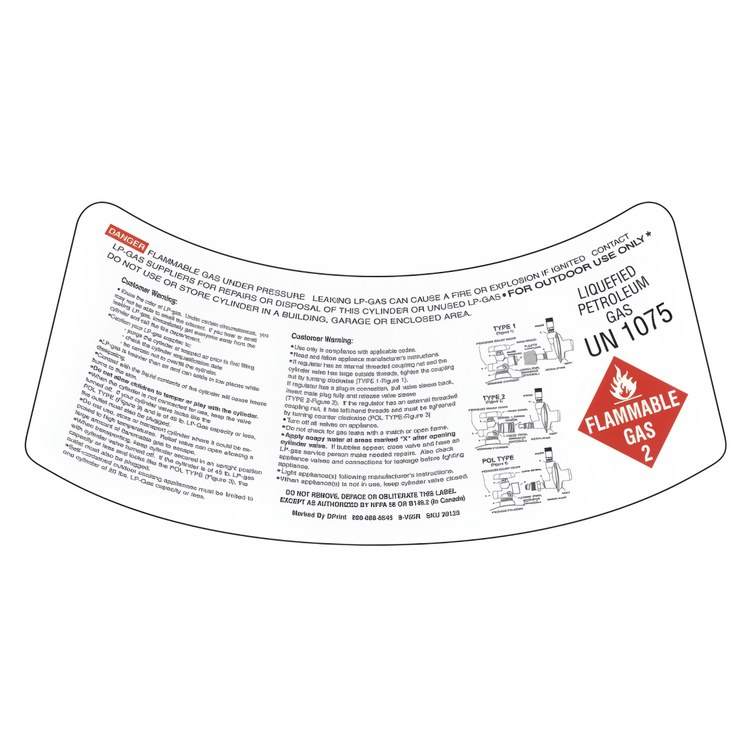 Douglas Sign 8-V55-R Decal