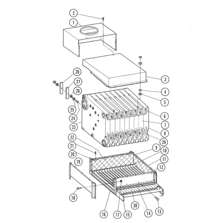 Weil-McLain 313300110 Intermediate Section