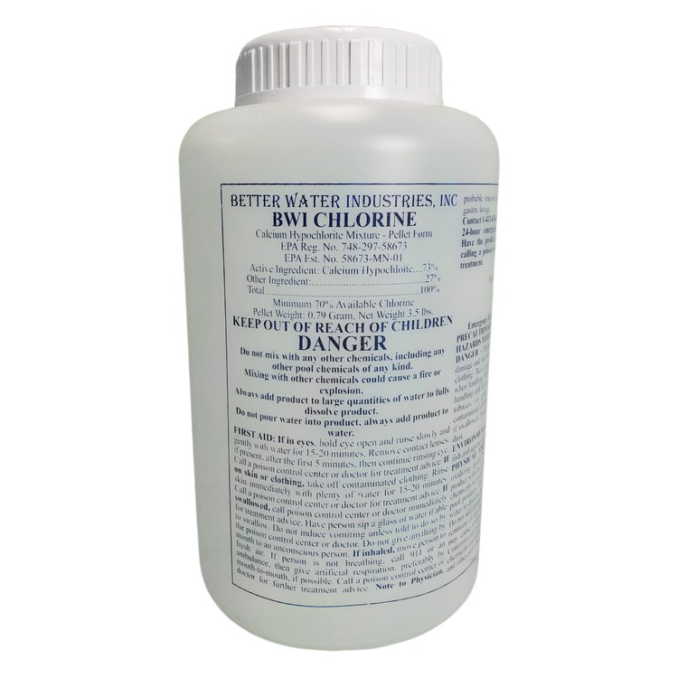 Better Water C 21003S Chlorine Pellets