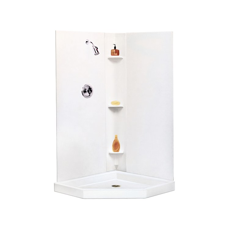 E.L. Mustee 237WHT Shower Wall