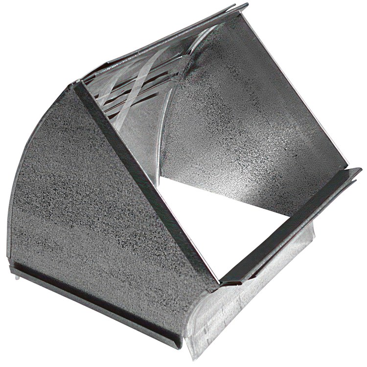 Northeast Metals 145-8X8 Vertical Elbow