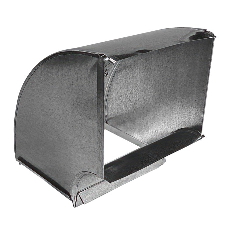 Northeast Metals 140-14X8 Vertical Elbow