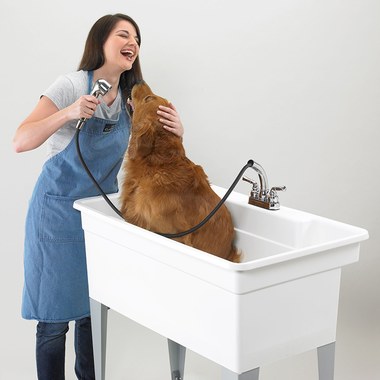 Mustee 28CF Utility Sink