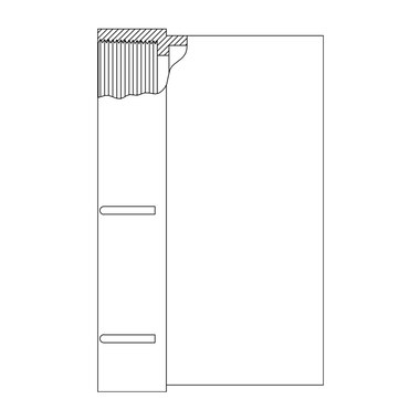 Drain Sewer Pipe & Fittings GPK 8FAH Cleanout Adapter